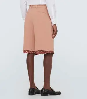 Amiri Layered High-rise Shorts