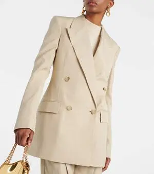 Stella McCartney Double-breasted Blazer - Beige
