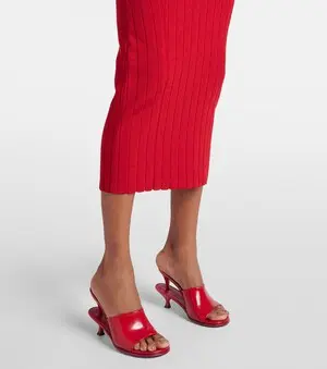 Jacquemus La Robe Sierra Midi Dress - Red