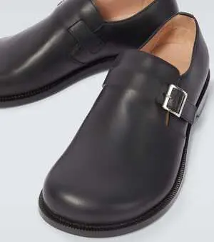 Loewe Campo Leather Derby Shoes
