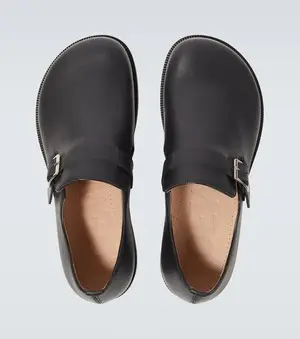 Loewe Campo Leather Derby Shoes