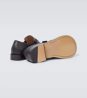 Loewe Campo Leather Derby Shoes