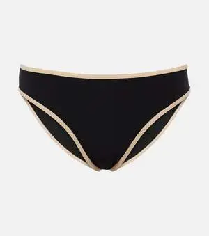 TOTEME Jersey Bikini Bottom - Black