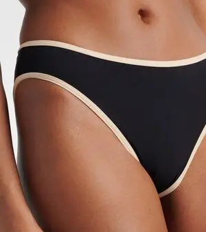 TOTEME Jersey Bikini Bottoms - Black