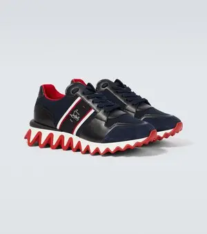 CHRISTIAN LOUBOUTIN Nastroshark Sneakers - Blue