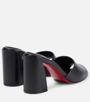 CHRISTIAN LOUBOUTIN Jane Leather Mules