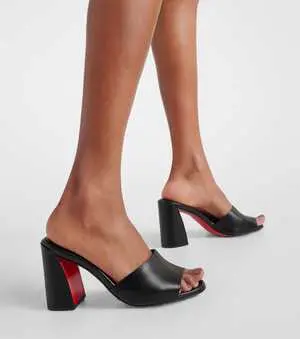 CHRISTIAN LOUBOUTIN Jane Leather Mules