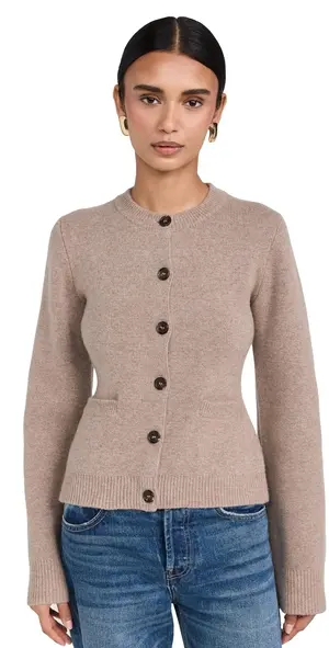 Women's Taupe Cardigans