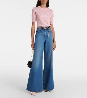 Versace Medusa '95 High-rise Flared Jeans