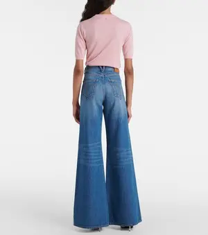 Versace Medusa '95 High-rise Flared Jeans