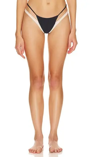 LOVEWAVE The Carra Bottom - Black & Cream