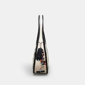 COACHTOPIA Ergo Shoulder Bag In Leather With Cherry Print