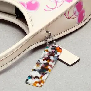 COACHTOPIA Ergo Shoulder Bag In Leather With Cherry Print