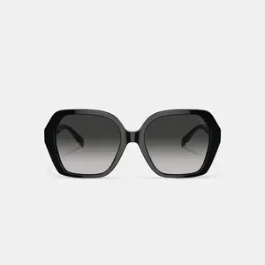 COACH Signature Ombré Geometric Square Sunglasses