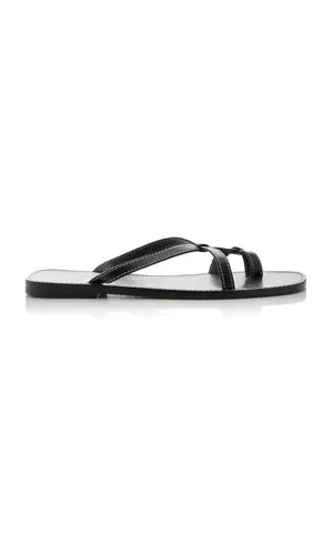 THE ROW Link Leather Sandals