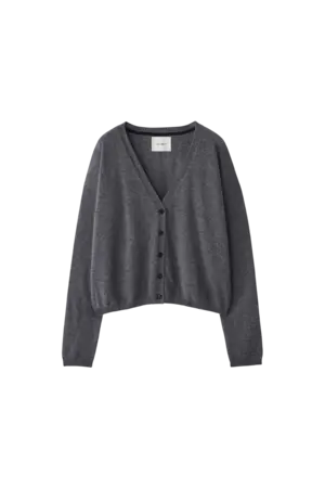 LISA YANG Lisa Yang Store The Abby Cashmere Cardigan Graphite
