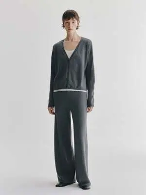 LISA YANG The Abby Cashmere Cardigan - Graphite