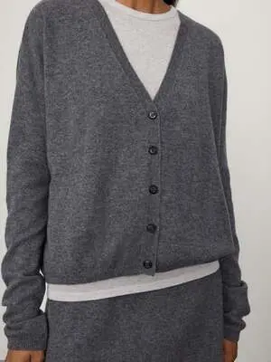 LISA YANG STORE The Abby Cardigan - Graphite