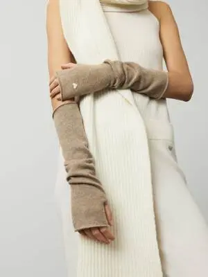 LISA YANG Aspen Arm Warmers - Mole