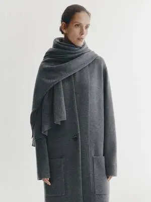 LISA YANG Paris Scarf - Graphite
