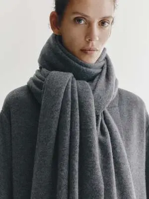 LISA YANG Paris Scarf - Graphite