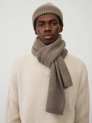 LISA YANG Marseille Scarf Truffle
