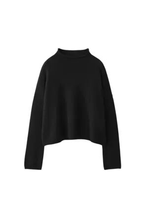 LISA YANG Sandy Cashmere Sweater - Black