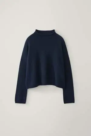 LISA YANG STORE The Sandy Sweater - Navy