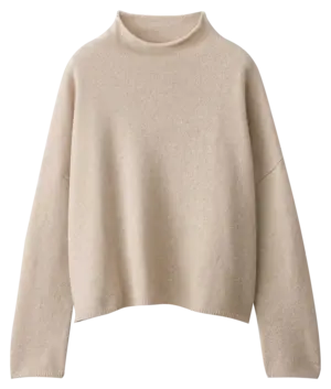 Lisa Yang Store Mock Neck Sweaters For Women