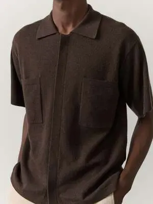 LISA YANG STORE The Ethan Shirt - Wood
