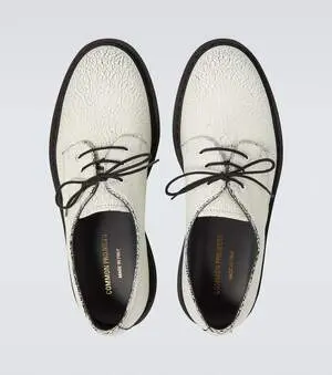 COMMON PROJECTS Cracked Leather Derby Shoes