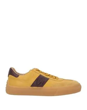 TOD'S Sneakers Mustard Size Leather - Yellow