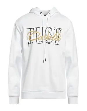 Just Cavalli Cotton French Terry Sweatshirt - White