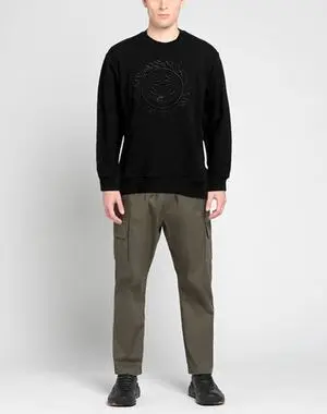 Just Cavalli Cotton French Terry Sweatshirt With Embroidered Logo