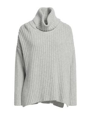 European Culture Turtleneck Size Wool, Viscose, Polyamide, Cashmere - Grey