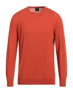 GRAN SASSO Virgin Wool Sweater - Mandarin