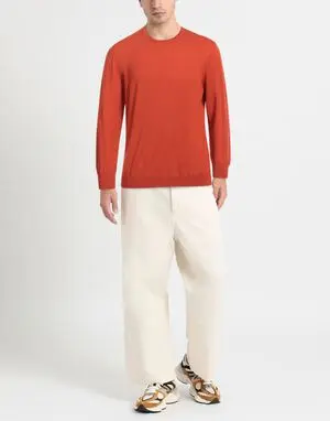 GRAN SASSO Virgin Wool Sweater - Mandarin