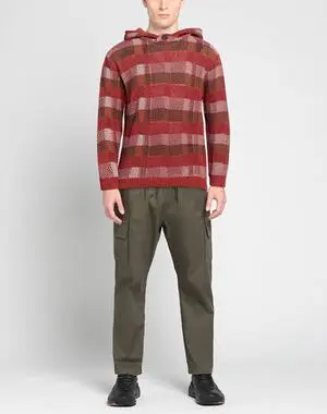 Emporio Armani Checked Hooded Sweater