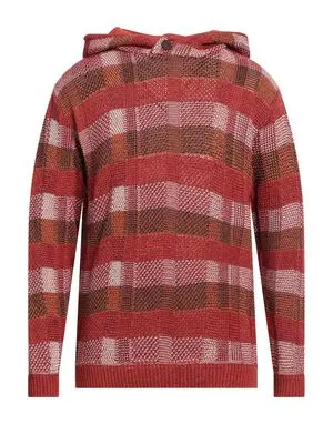 Emporio Armani Checked Hooded Sweater
