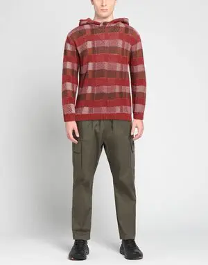 Emporio Armani Checked Hooded Sweater