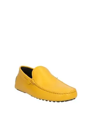 TOD'S Leather Loafers - Yellow