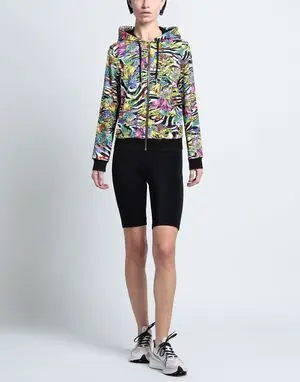 Just Cavalli Floral Print Cotton Sweatshirt