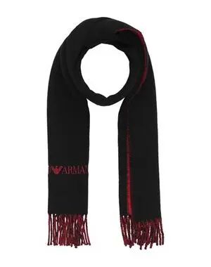 Emporio Armani Scarf Cashmere - Black