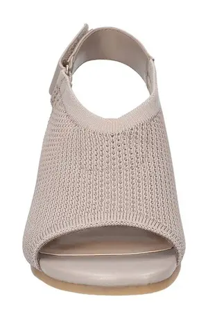 BELLA VITA Marin Slingback Sandal - Natural Knit