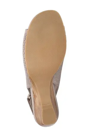 BELLA VITA Marin Slingback Sandal - Natural Knit