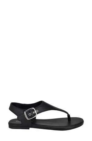 Calvin Klein Ankle Strap Sandal - Black