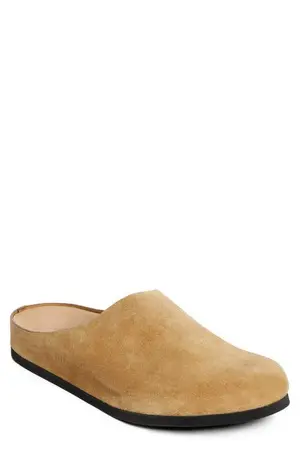 COMMON PROJECTS Suede Clog - Tan