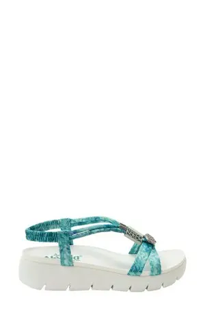 ALEGRIA BY PG LITE Roz Slingback Sandal - Aqua Flora