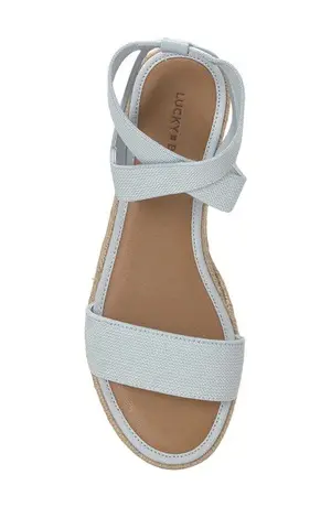 Lucky Brand Thimba Espadrille Sandals - Celestial Blue