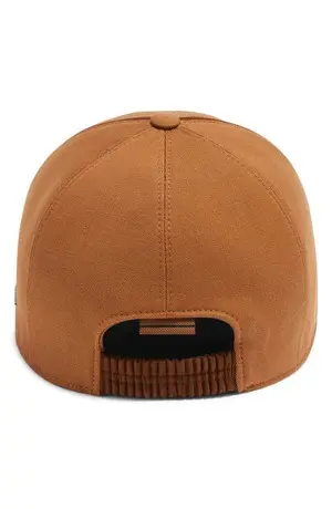 Zegna Cotton And Wool Baseball Cap